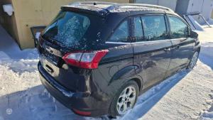 Black Ford Grand C-MAX 2011 in Vilnius, with an engine capacity of 2.00 L and mileage of 245 thousand km for 3140 €, photo 6 on AUTOMOTO.COM.LV