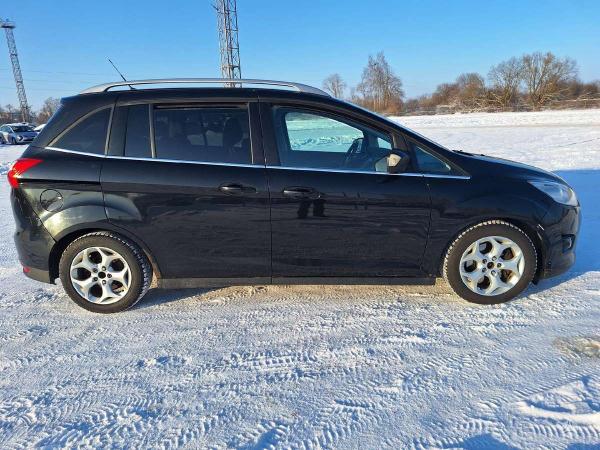 Black Ford Grand C-MAX 2011 in Marijampole, with an engine capacity of 1.60 L and mileage of 248 thousand km for 2999 €, photo 2 on AUTOMOTO.COM.LV