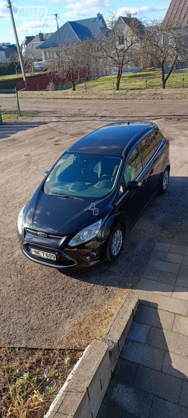 Black Ford Grand C-MAX 2011 in Plunge, with an engine capacity of 1.60 L and mileage of 260 thousand km for 3800 €, photo 1 on AUTOMOTO.COM.LV