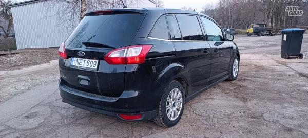 Black Ford Grand C-MAX 2011 in Plunge, with an engine capacity of 1.60 L and mileage of 260 thousand km for 3800 €, photo 4 on AUTOMOTO.COM.LV