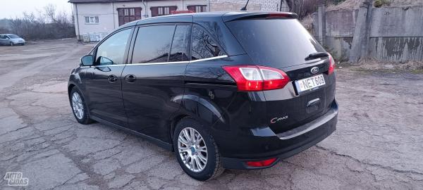 Black Ford Grand C-MAX 2011 in Plunge, with an engine capacity of 1.60 L and mileage of 260 thousand km for 3800 €, photo 5 on AUTOMOTO.COM.LV