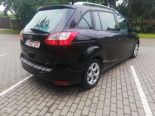 Melns Ford Grand C-MAX 2011 Kauņa, ar dzinēja tilpumu 1.56 L un nobraukumu 170 tūkst. km par 3550 €, foto 8 vietnē AUTOMOTO.COM.LV