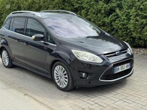 Melns Ford Grand C-MAX 2011 Tauragė, ar dzinēja tilpumu 2.00 L un nobraukumu 269 tūkst. km par 2600 €, foto  vietnē AUTOMOTO.COM.LV