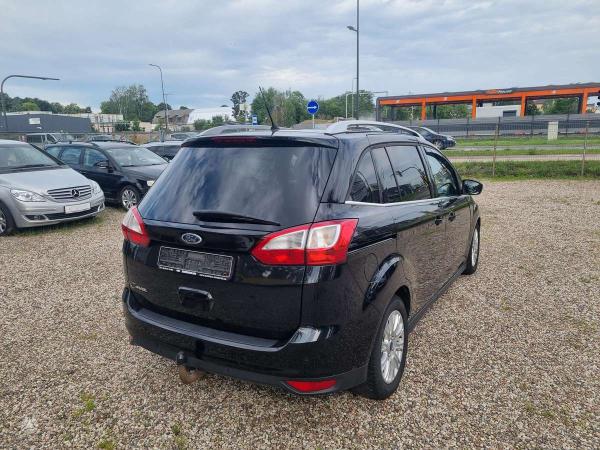 Black Ford Grand C-MAX 2011 in Kaunas, with an engine capacity of 1.60 L and mileage of 192 thousand km for 3400 €, photo 2 on AUTOMOTO.COM.LV