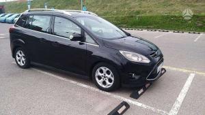 Black Ford Grand C-MAX 2011 in Vilnius, with an engine capacity of 2.00 L and mileage of 310 thousand km for 3230 €, photo 5 on AUTOMOTO.COM.LV