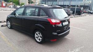 Black Ford Grand C-MAX 2011 in Vilnius, with an engine capacity of 2.00 L and mileage of 310 thousand km for 3230 €, photo 10 on AUTOMOTO.COM.LV
