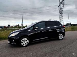 Black Ford Grand C-MAX 2011 in Marijampole, with an engine capacity of 1.56 L and mileage of 276 thousand km for 3450 €, photo 4 on AUTOMOTO.COM.LV