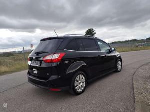 Black Ford Grand C-MAX 2011 in Marijampole, with an engine capacity of 1.56 L and mileage of 276 thousand km for 3450 €, photo 5 on AUTOMOTO.COM.LV