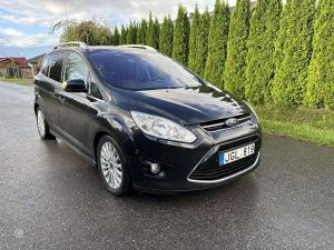 Melns Ford Grand C-MAX 2011 Klaipėda, ar dzinēja tilpumu 2.00 L un nobraukumu 290 tūkst. km par 2550 €, foto  vietnē AUTOMOTO.COM.LV