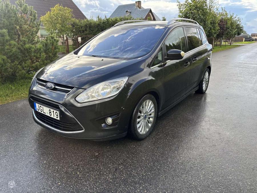 Melns Ford Grand C-MAX 2011 Klaipėda, ar dzinēja tilpumu 2.00 L un nobraukumu 290 tūkst. km par 2550 €, foto 4 vietnē AUTOMOTO.COM.LV