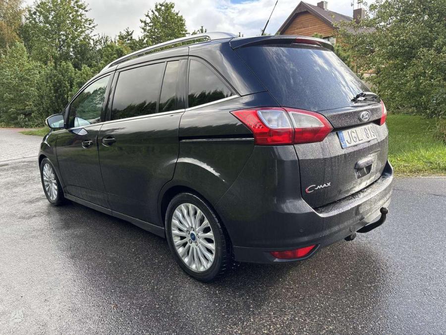 Melns Ford Grand C-MAX 2011 Klaipėda, ar dzinēja tilpumu 2.00 L un nobraukumu 290 tūkst. km par 2550 €, foto 5 vietnē AUTOMOTO.COM.LV