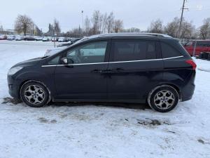 Black Ford Grand C-MAX 2012 in Marijampole, with an engine capacity of 1.60 L and mileage of 250 thousand km for 3300 €, photo 8 on AUTOMOTO.COM.LV