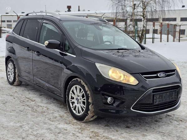 Black Ford Grand C-MAX 2012 in Rokiskis, with an engine capacity of 2.00 L and mileage of 223 thousand km for 3550 €, photo 2 on AUTOMOTO.COM.LV
