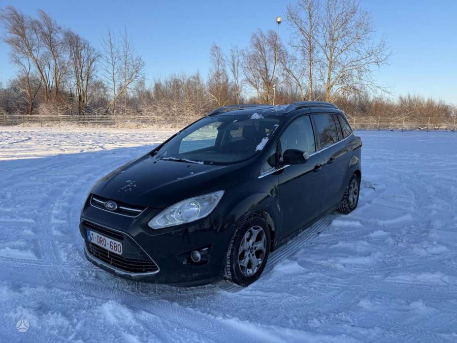 Melns Ford Grand C-MAX 2012 Marijampole, ar dzinēja tilpumu 1.60 L un nobraukumu 250 tūkst. km par 3200 €, foto 1 vietnē AUTOMOTO.COM.LV