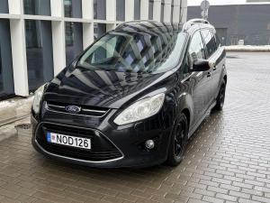 Melns Ford Grand C-MAX 2012 Viļņa, ar dzinēja tilpumu 2.00 L un nobraukumu 275 tūkst. km par 3100 €, foto  vietnē AUTOMOTO.COM.LV