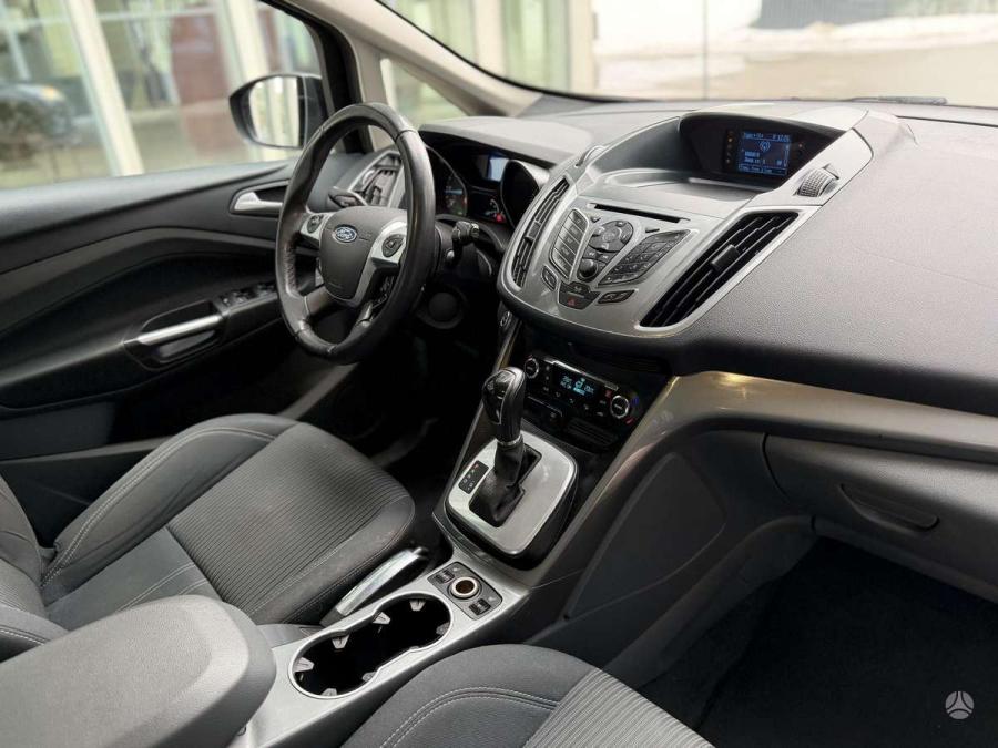 Melns Ford Grand C-MAX 2012 Viļņa, ar dzinēja tilpumu 2.00 L un nobraukumu 275 tūkst. km par 3100 €, foto 20 vietnē AUTOMOTO.COM.LV