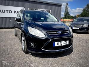 Black Ford Grand C-MAX 2012 in Vilnius, with an engine capacity of 1.60 L and mileage of 308 thousand km for 4999 €, photo 9 on AUTOMOTO.COM.LV