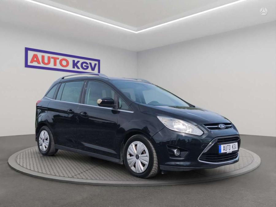 Melns Ford Grand C-MAX 2012 Klaipėda, ar dzinēja tilpumu 1.60 L un nobraukumu 308 tūkst. km par 4999 €, foto 8 vietnē AUTOMOTO.COM.LV