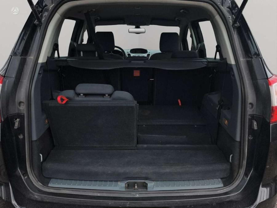 Melns Ford Grand C-MAX 2012 Klaipėda, ar dzinēja tilpumu 1.60 L un nobraukumu 308 tūkst. km par 4999 €, foto 12 vietnē AUTOMOTO.COM.LV