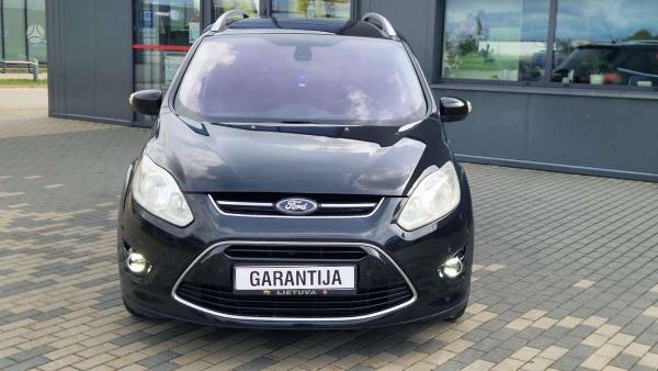 Black Ford Grand C-MAX 2012 in Siauliai, with an engine capacity of 2.00 L and mileage of 239 thousand km for 3500 €, photo 3 on AUTOMOTO.COM.LV