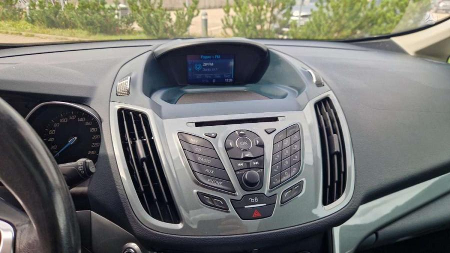Black Ford Grand C-MAX 2012 in Siauliai, with an engine capacity of 2.00 L and mileage of 239 thousand km for 3500 €, photo 18 on AUTOMOTO.COM.LV