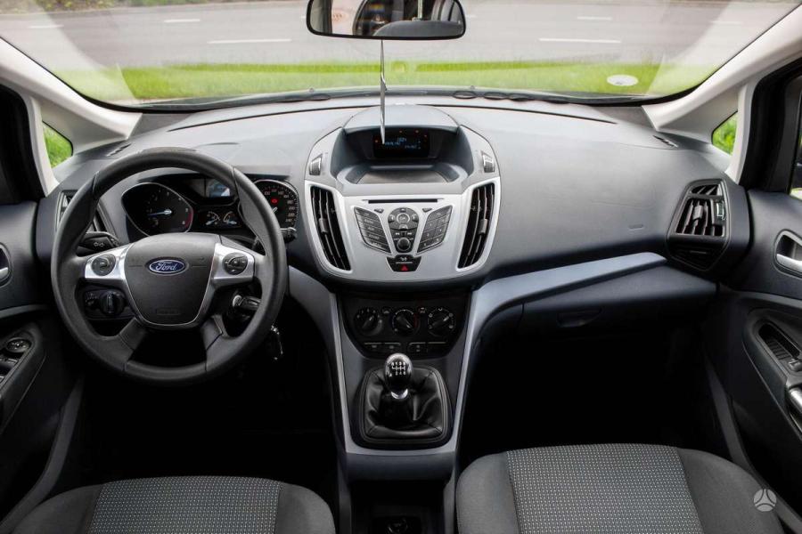 Melns Ford Grand C-MAX 2013 Kauņa, ar dzinēja tilpumu 1.56 L un nobraukumu 178 tūkst. km par 4200 €, foto 9 vietnē AUTOMOTO.COM.LV