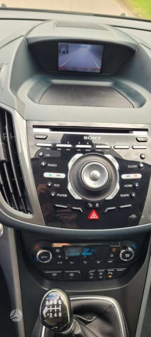 Black Ford Grand C-MAX 2013 in Marijampole, with an engine capacity of 1.56 L and mileage of 249 thousand km for 4200 €, photo 13 on AUTOMOTO.COM.LV