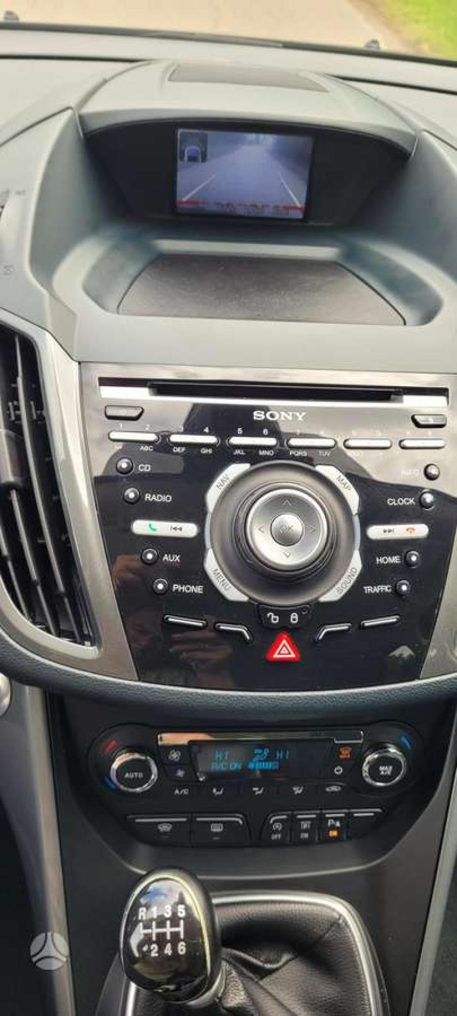 Black Ford Grand C-MAX 2013 in Marijampole, with an engine capacity of 1.56 L and mileage of 249 thousand km for 4200 €, photo 13 on AUTOMOTO.COM.LV