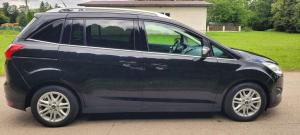 Black Ford Grand C-MAX 2013 in Marijampole, with an engine capacity of 1.56 L and mileage of 249 thousand km for 4200 €, photo 16 on AUTOMOTO.COM.LV