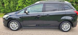 Black Ford Grand C-MAX 2013 in Marijampole, with an engine capacity of 1.56 L and mileage of 249 thousand km for 4200 €, photo 25 on AUTOMOTO.COM.LV