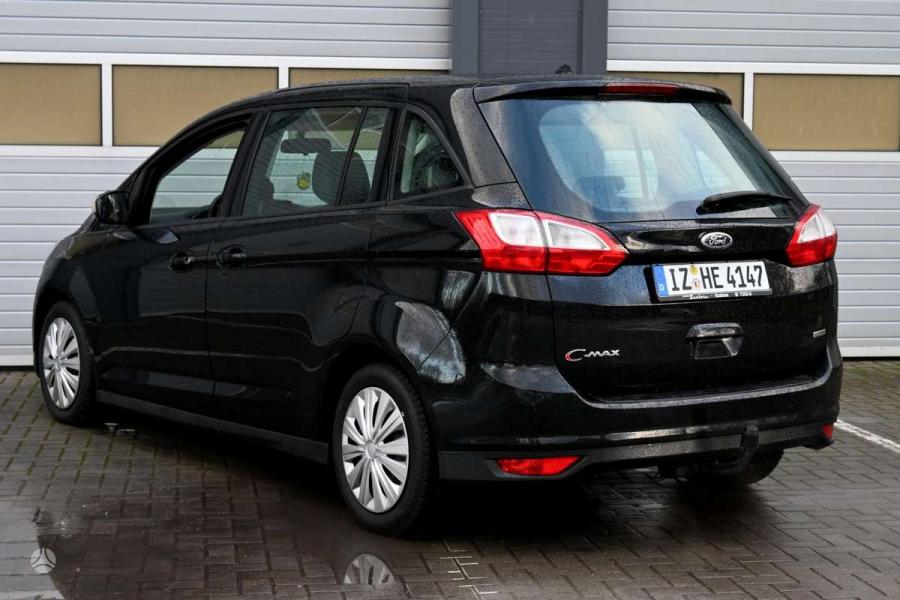 Black Ford Grand C-MAX 2014 in Kretinga, with an engine capacity of 1.00 L and mileage of 171 thousand km for 4999 €, photo 8 on AUTOMOTO.COM.LV