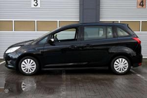 Black Ford Grand C-MAX 2014 in Kretinga, with an engine capacity of 1.00 L and mileage of 171 thousand km for 4999 €, photo 12 on AUTOMOTO.COM.LV