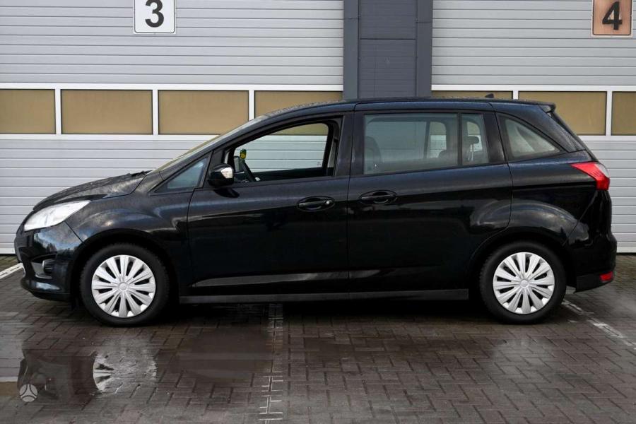 Black Ford Grand C-MAX 2014 in Kretinga, with an engine capacity of 1.00 L and mileage of 171 thousand km for 4999 €, photo 12 on AUTOMOTO.COM.LV