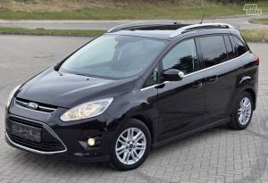 Melns Ford Grand C-MAX 2014 Viļņa, ar dzinēja tilpumu 1.60 L un nobraukumu 203 tūkst. km par 3700 €, foto  vietnē AUTOMOTO.COM.LV