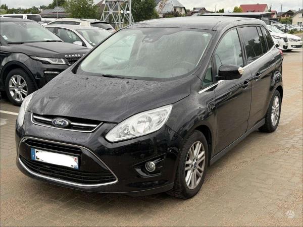 Black Ford Grand C-MAX 2014 in Taurage, with an engine capacity of 1.56 L and mileage of 303 thousand km for 3100 €, photo 1 on AUTOMOTO.COM.LV