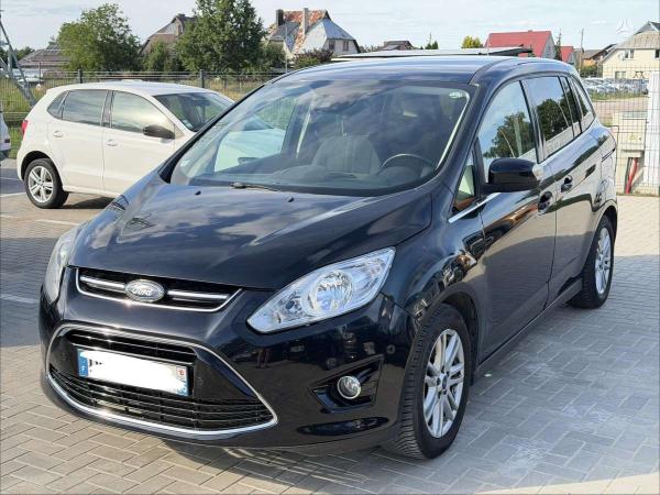Melns Ford Grand C-MAX 2014 Tauragė, ar dzinēja tilpumu 1.56 L un nobraukumu 303 tūkst. km par 3100 €, foto 1 vietnē AUTOMOTO.COM.LV