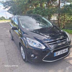 Black Ford Grand C-MAX 2014 in Taurage, with an engine capacity of 1.56 L and mileage of 201 thousand km for 4999 €, photo  on AUTOMOTO.COM.LV