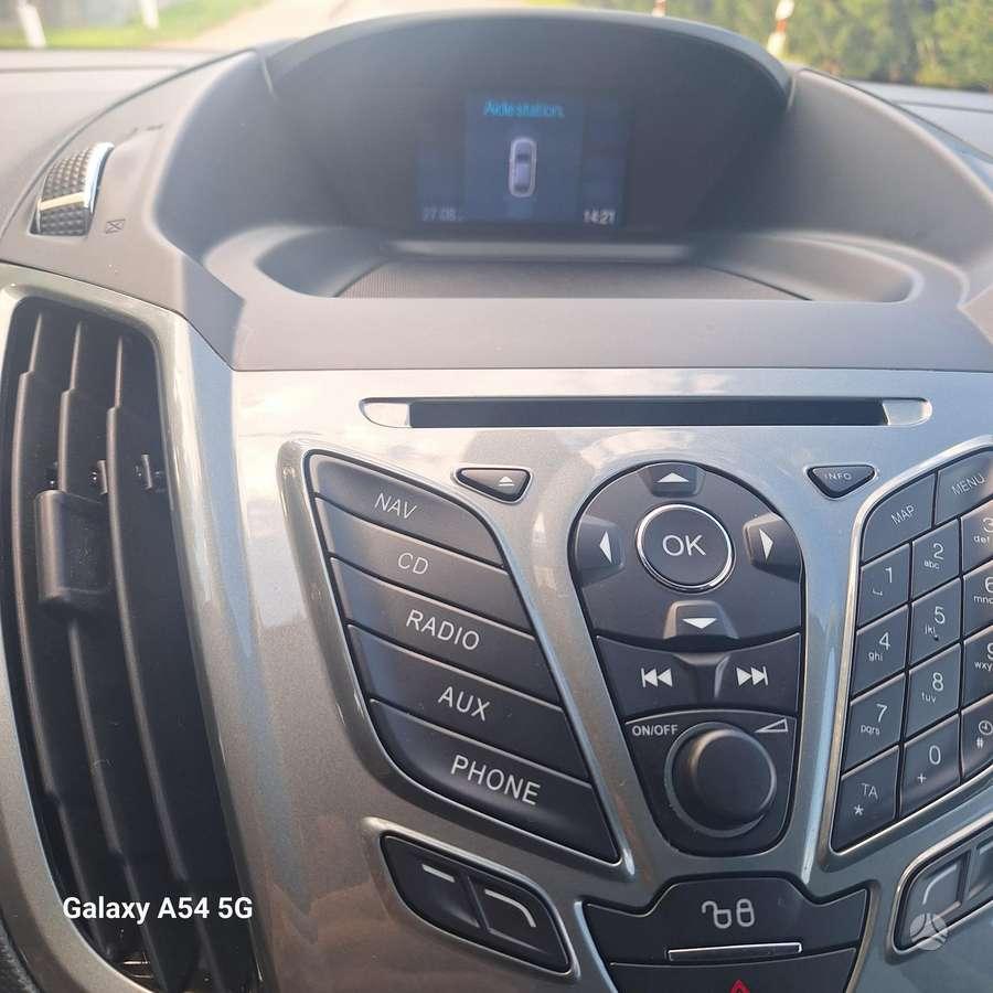 Black Ford Grand C-MAX 2014 in Taurage, with an engine capacity of 1.56 L and mileage of 201 thousand km for 4999 €, photo 12 on AUTOMOTO.COM.LV