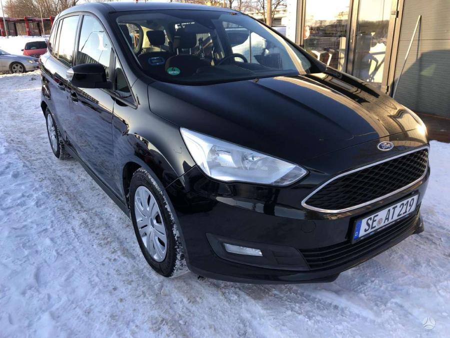 Melns Ford Grand C-MAX 2015 Klaipėda, ar dzinēja tilpumu 2.00 L un nobraukumu 230 tūkst. km par 6950 €, foto 3 vietnē AUTOMOTO.COM.LV