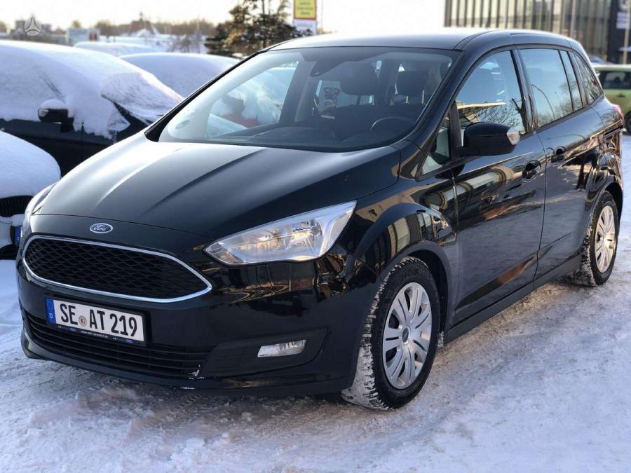 Melns Ford Grand C-MAX 2015 Klaipėda, ar dzinēja tilpumu 2.00 L un nobraukumu 230 tūkst. km par 6950 €, foto 20 vietnē AUTOMOTO.COM.LV