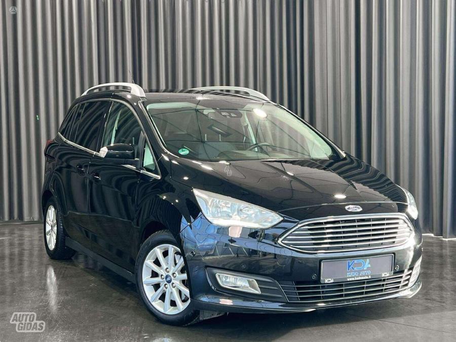 Black Ford Grand C-MAX 2016 in Marijampole, with an engine capacity of 1.00 L and mileage of 133 thousand km for 6350 €, photo 2 on AUTOMOTO.COM.LV