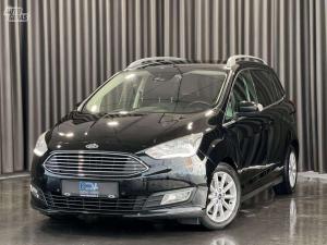 Black Ford Grand C-MAX 2016 in Marijampole, with an engine capacity of 1.00 L and mileage of 133 thousand km for 6350 €, photo 5 on AUTOMOTO.COM.LV