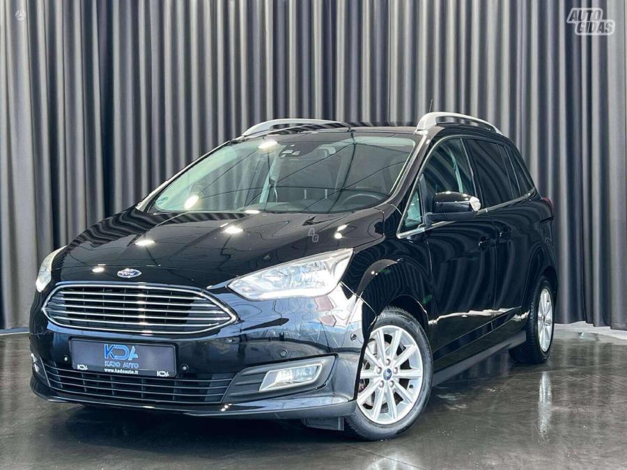 Black Ford Grand C-MAX 2016 in Marijampole, with an engine capacity of 1.00 L and mileage of 133 thousand km for 6350 €, photo 6 on AUTOMOTO.COM.LV