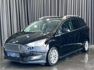 Black Ford Grand C-MAX 2016 in Marijampole, with an engine capacity of 1.00 L and mileage of 133 thousand km for 6350 €, photo 7 on AUTOMOTO.COM.LV