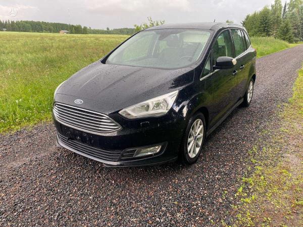 Melns Ford Grand C-MAX 2017 Tauragė, ar dzinēja tilpumu 1.50 L un nobraukumu 247 tūkst. km par 6450 €, foto 1 vietnē AUTOMOTO.COM.LV