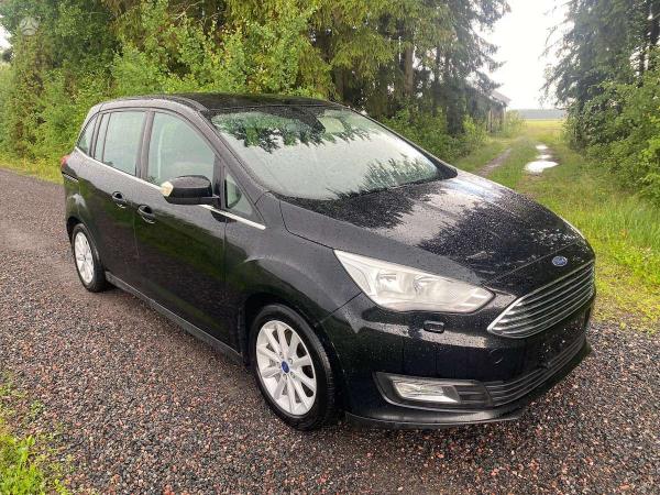 Melns Ford Grand C-MAX 2017 Tauragė, ar dzinēja tilpumu 1.50 L un nobraukumu 247 tūkst. km par 6450 €, foto 6 vietnē AUTOMOTO.COM.LV