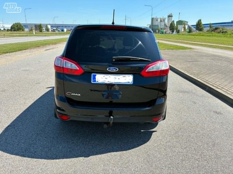 Melns Ford Grand C-MAX 2014 Klaipėda, ar dzinēja tilpumu 2.00 L un nobraukumu 285 tūkst. km par 4200 €, foto 4 vietnē AUTOMOTO.COM.LV