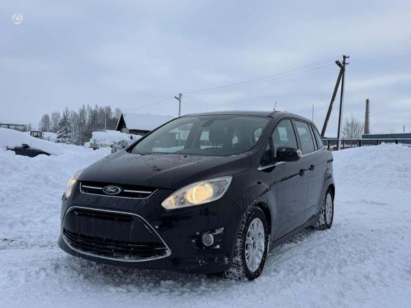 Blue Ford Grand C-MAX 2012 in Plunge, with an engine capacity of 1.60 L and mileage of 249 thousand km for 3850 €, photo 1 on AUTOMOTO.COM.LV