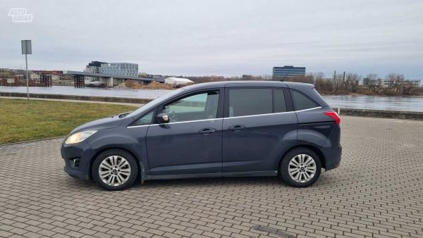 Zils Ford Grand C-MAX 2011 Kauņa, ar dzinēja tilpumu 2.00 L un nobraukumu 320 tūkst. km par 3999 €, foto 1 vietnē AUTOMOTO.COM.LV