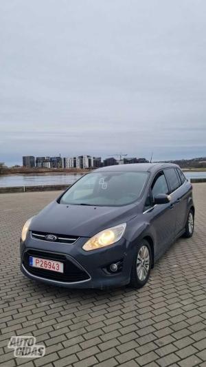 Blue Ford Grand C-MAX 2011 in Kaunas, with an engine capacity of 2.00 L and mileage of 320 thousand km for 3999 €, photo 2 on AUTOMOTO.COM.LV
